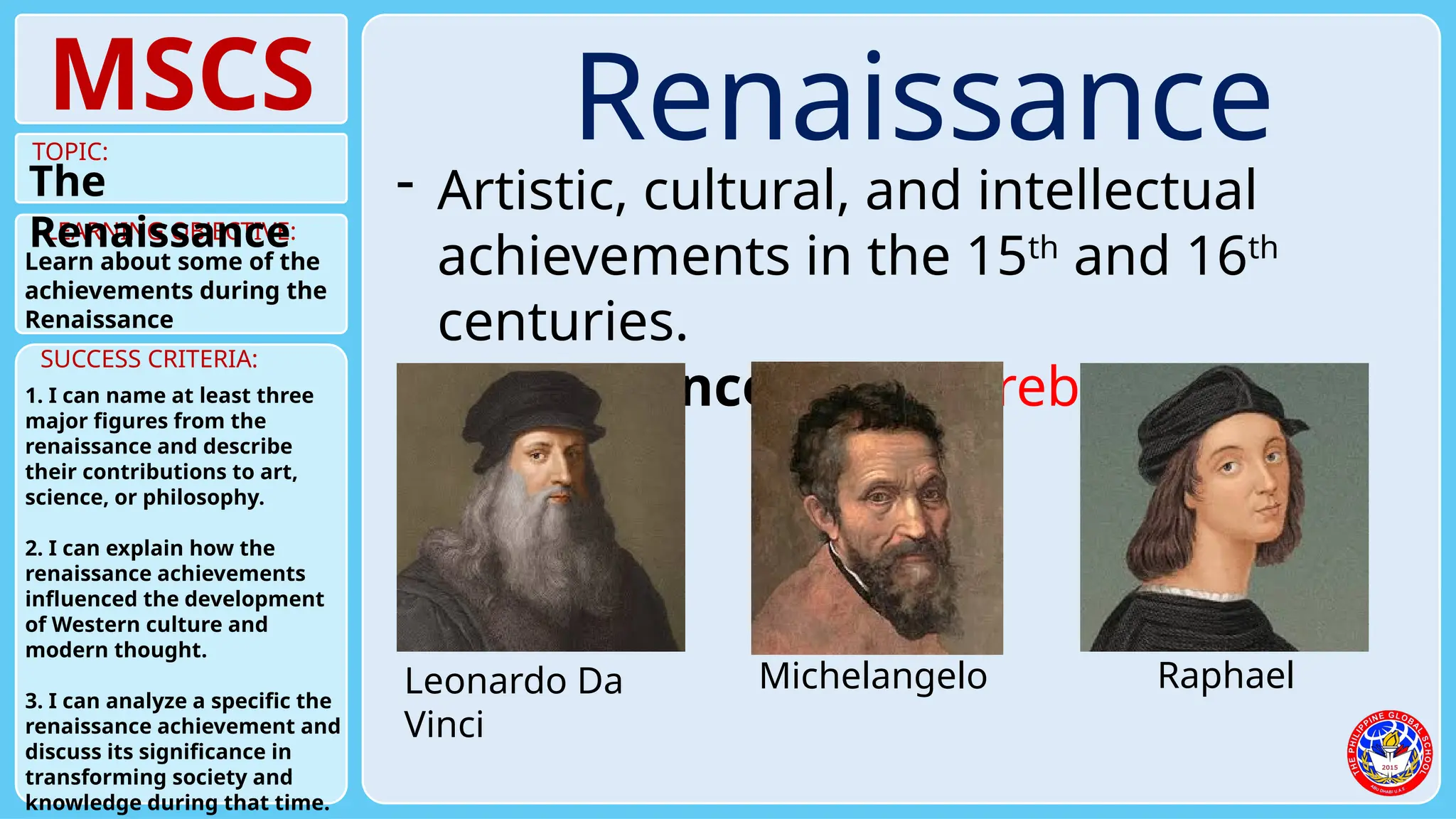 Q3 - LESSON 2 - RENAISSANCE PERIOD - MSCS.pptx