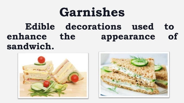 Q3- Lesson 3- Classification of Sandwich.pptx | Desserts and Baking ...