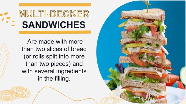Q3- Lesson 3- Classification of Sandwich.pptx | Desserts and Baking ...