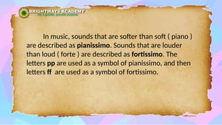 Q3 - Mapeh 2 Music - Lesson 7 - Dynamic Sounds.pptx