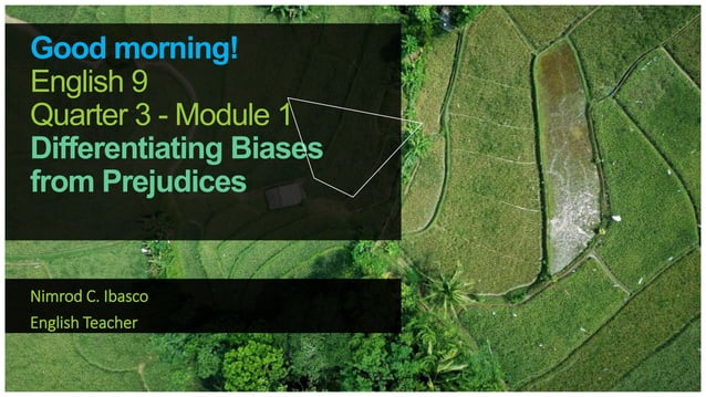 Alternatively Delivery Module for Quarter 3 Module 1 - Grade 9 | PPTX