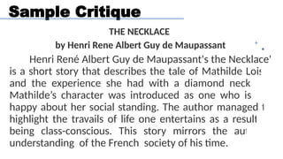 Q3-Module5-Composing an Independent Critique of a Chosen Selection.pptx