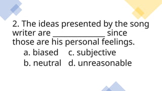 Q3-Module5-Composing an Independent Critique of a Chosen Selection.pptx