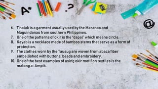 Q3-PPT-ARTS7_Week1 (The Unique Identity of Arts and Crafts of Mindanao).pptx