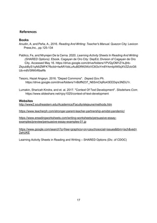 Q3-Reading & Writing Skills_Lessons 3-4_Version 4.pdf | Educational Assessment | Education