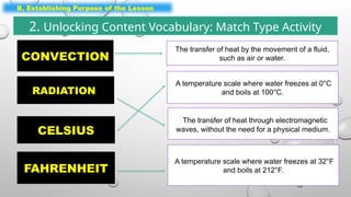 SCIENCE grade 7 topic heat and temperature | PPTX