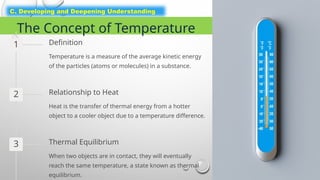 SCIENCE grade 7 topic heat and temperature | PPTX