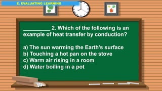 SCIENCE grade 7 topic heat and temperature | PPTX