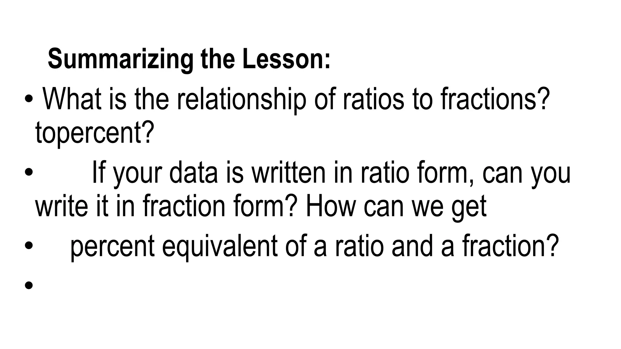 (Q3-W1.1) Visualizing Percent and Its Relationship to Fractions, Ratios ...