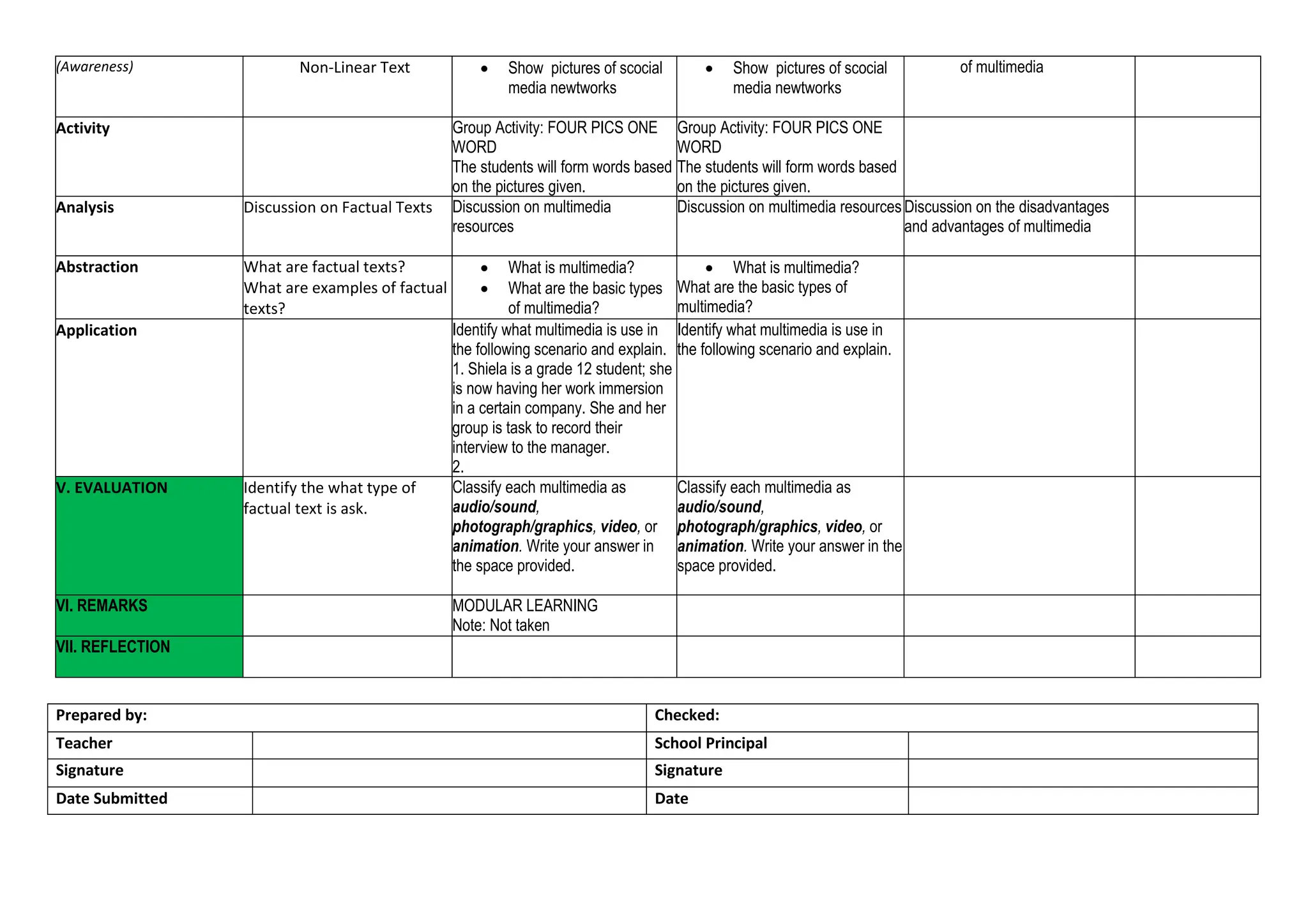 ENGLOSH 7 LESSON PLAN ON QUARTER 3 WEEK 1Q3-W1.docx