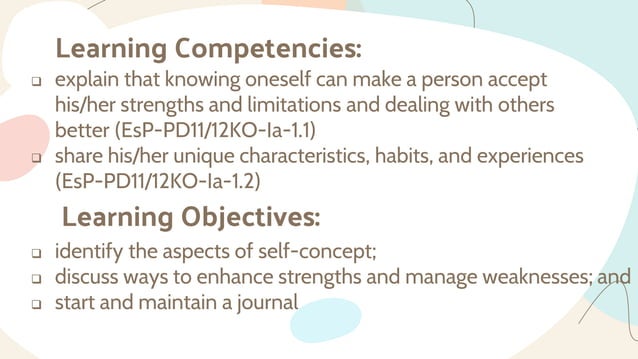 Personal Development-KNOWING ONESELF.pptx