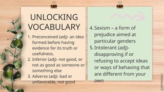 Q3-W1-2 Types of prejudices.-GRADE-9.pptx