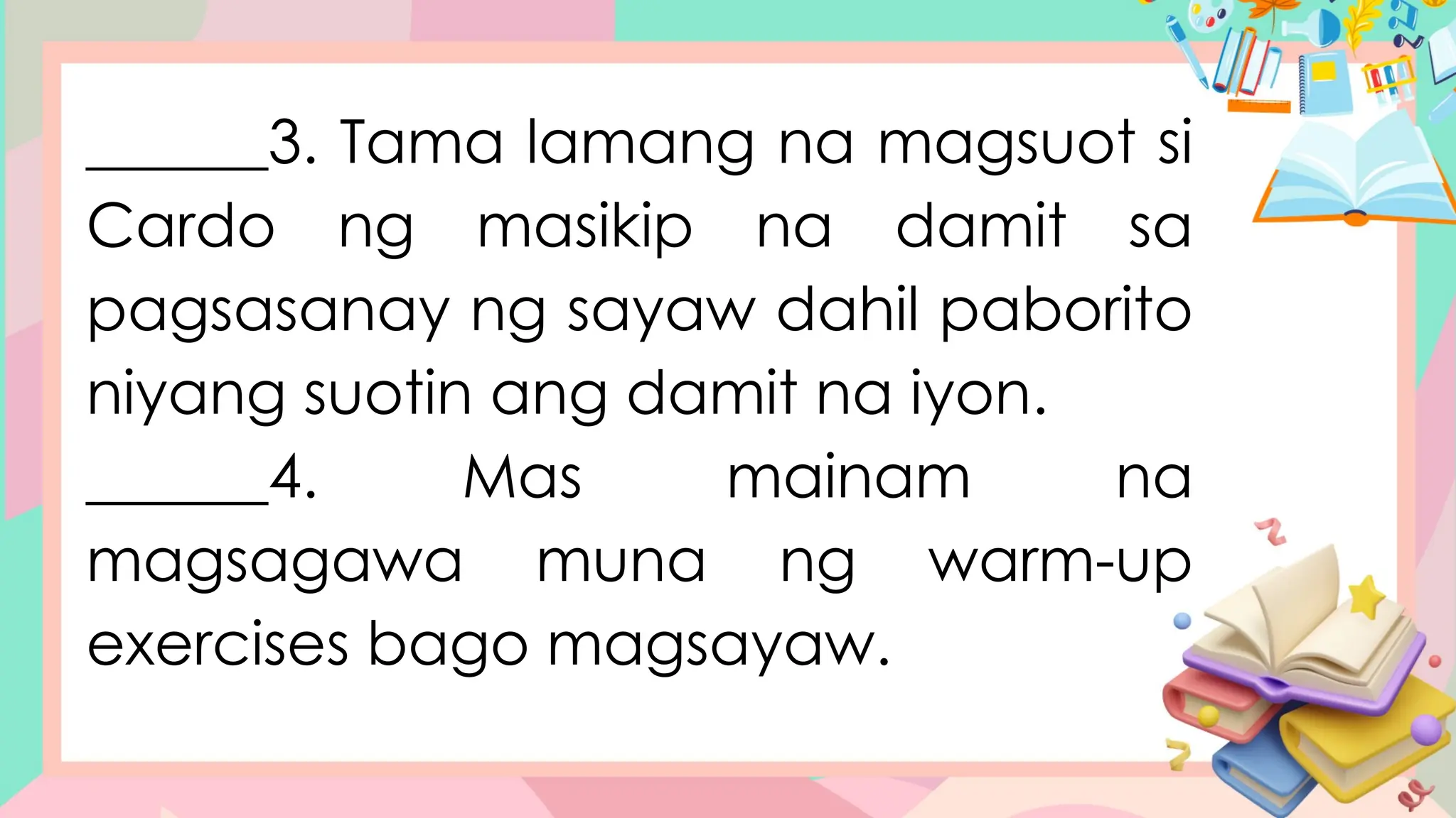 QUARTER 3, WEEK 3, MAPEH LESSON/PRESENATION | PPTX