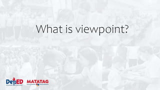 Q3-W4-D1-VIEWPOINT.powerpoint presentation | PPT | Free Download