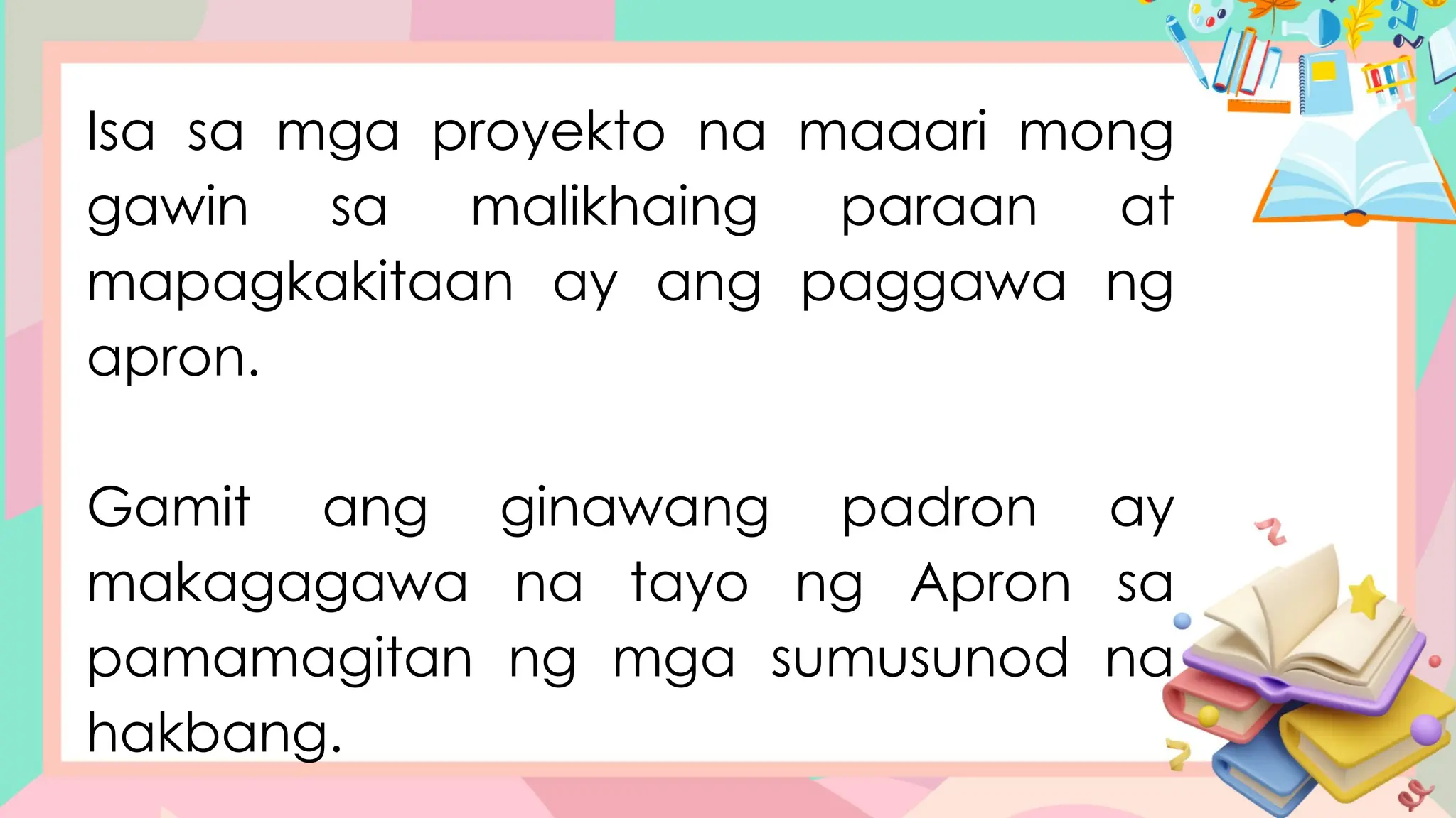 Q3-W7-EPP 5 Ang paggawa ng Pardon, Kagamitang pambahay | PPTX