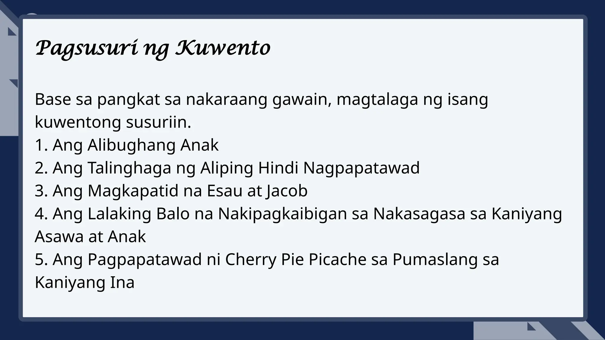 Q3-Week-3-Pagpapatawad-at-Pakikipagsundo-sa-Kapuwa.pptx