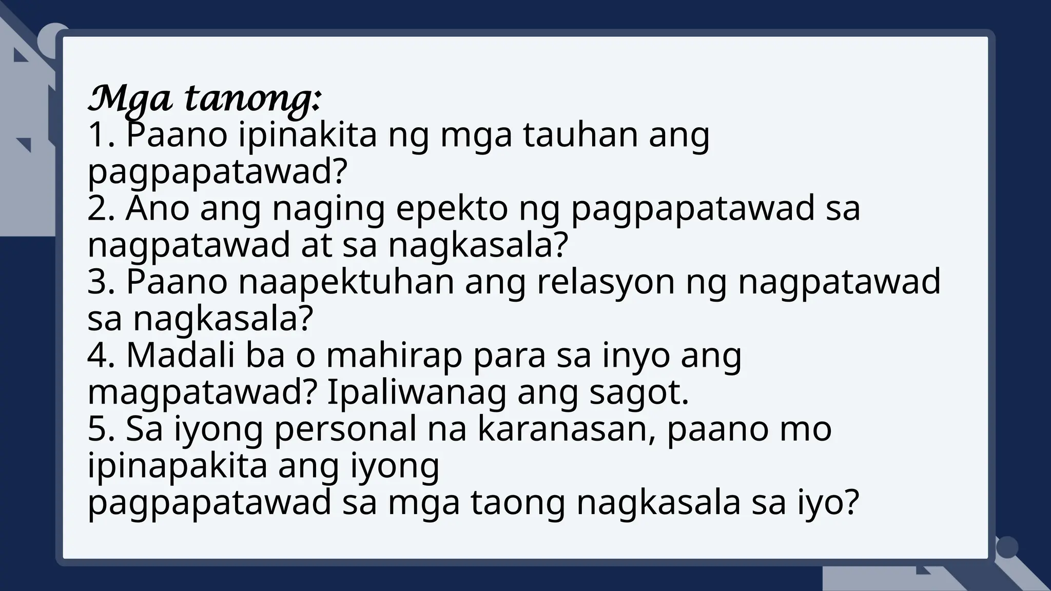Q3-Week-3-Pagpapatawad-at-Pakikipagsundo-sa-Kapuwa.pptx