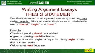 Q3-Week 1 Argumentative Essay - Copy (2).pptx