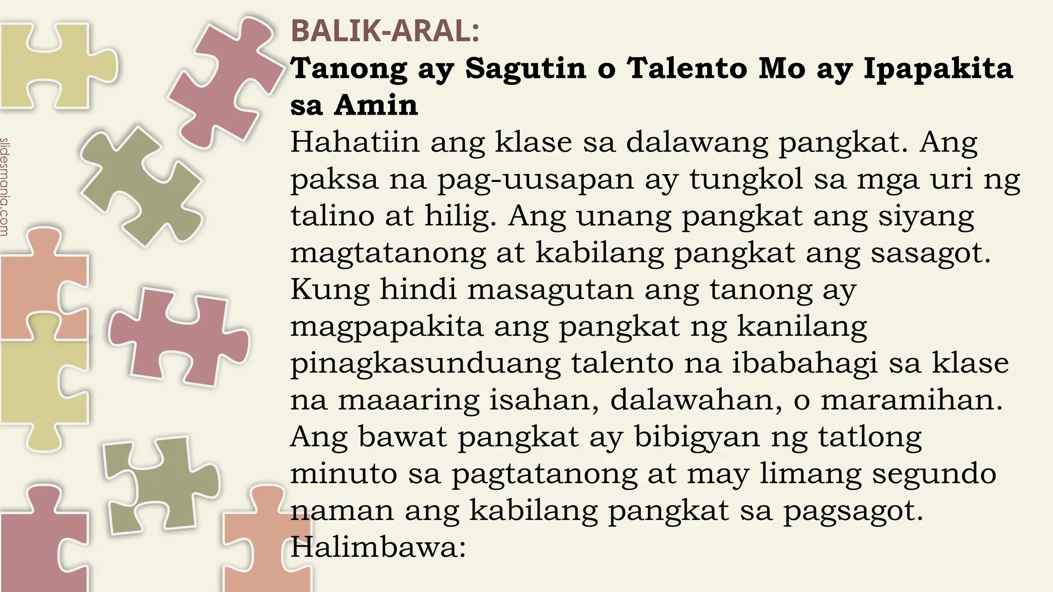 Ikatlong Linggong Aralin sa Values Education | PPTX