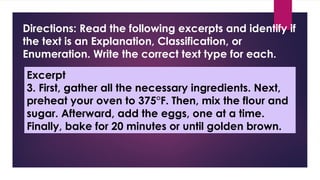 Q3-Wk1-Day3-English 5.pptx Distinguishing Text-type acoording to purpose and features ...