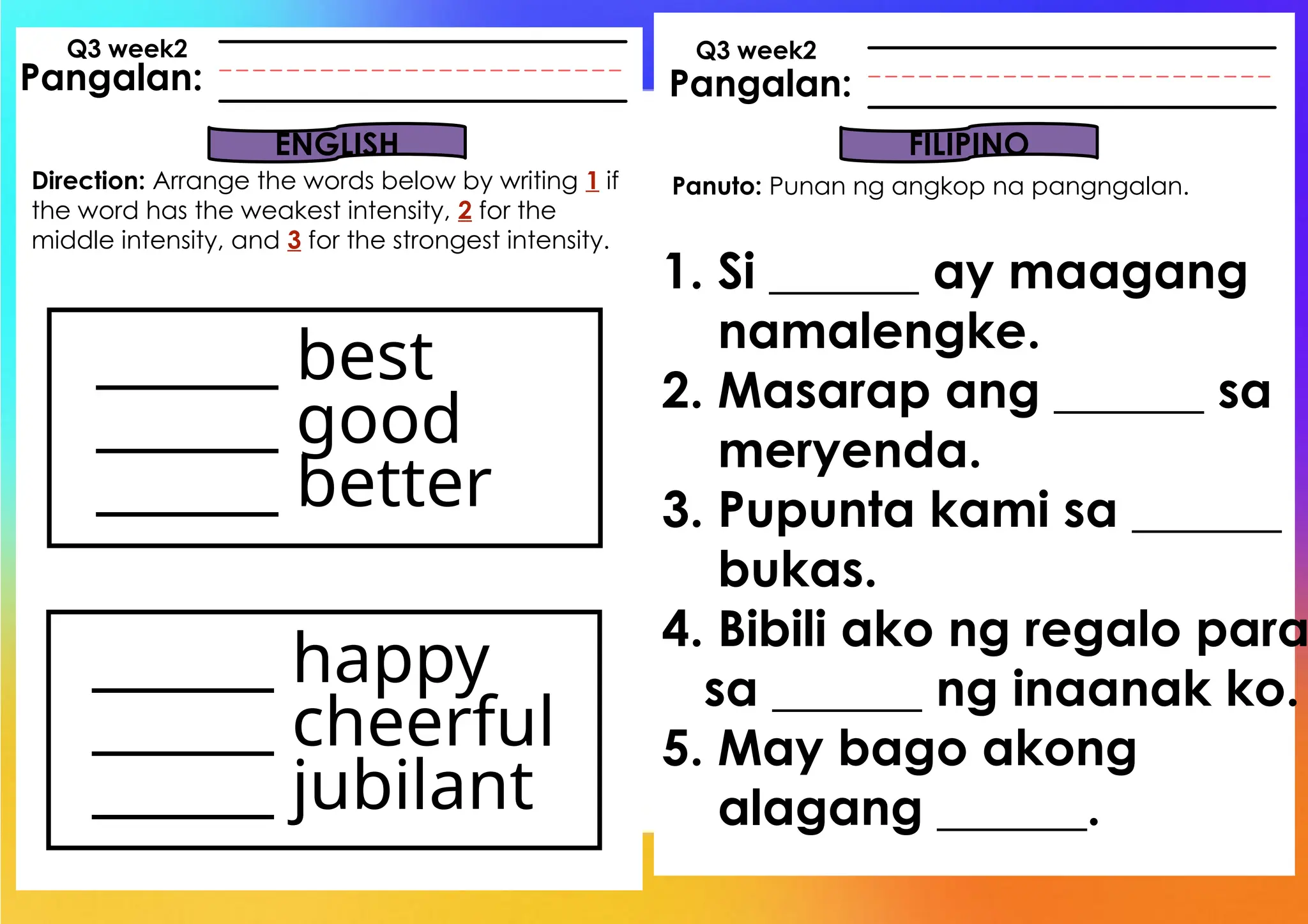 Q3-WORKSHEETS-week1-8 GRADE 1 BILOG BILOG ELEM | PPTX