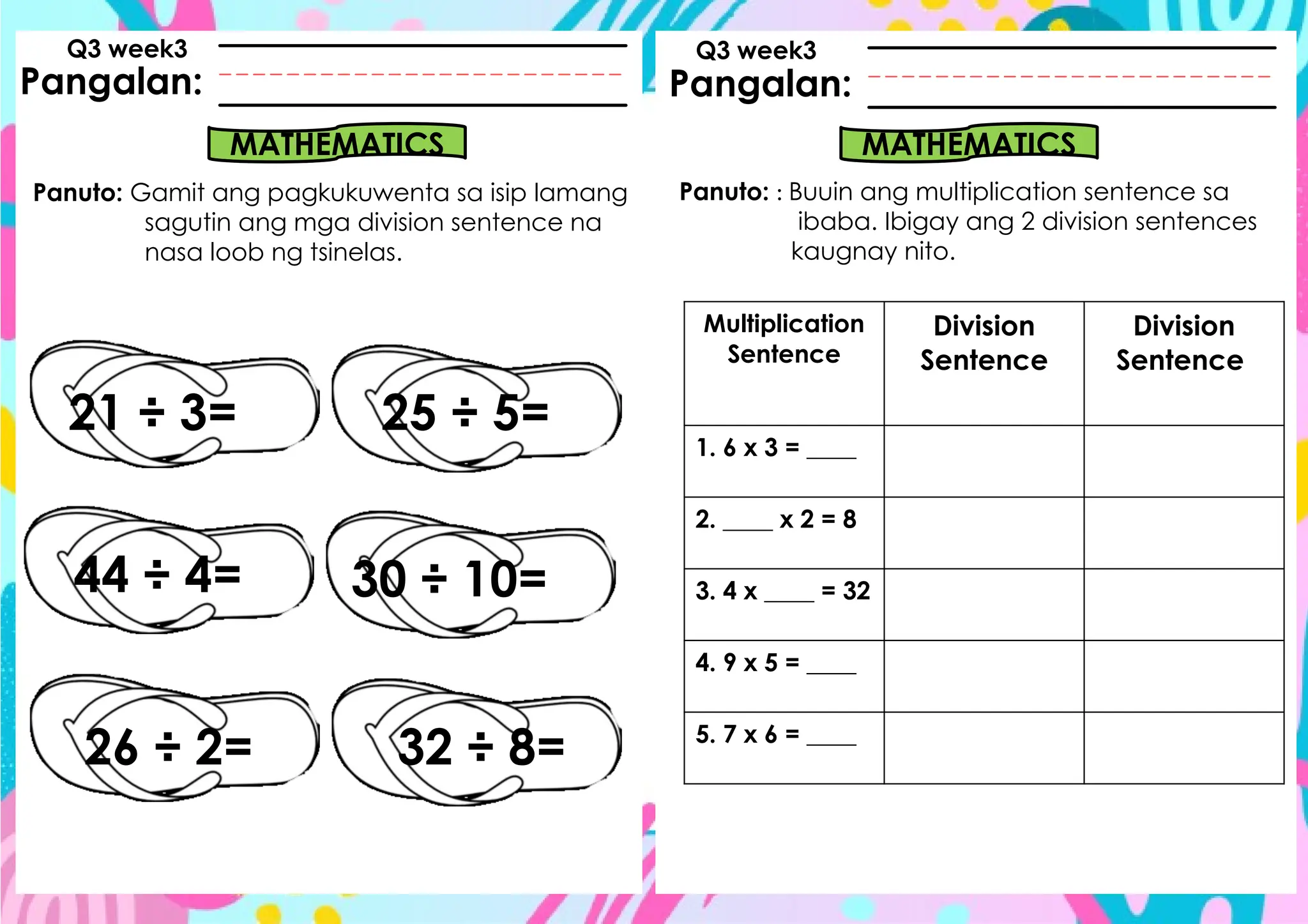 Q3-WORKSHEETS-week1-8 GRADE 1 BILOG BILOG ELEM | PPTX