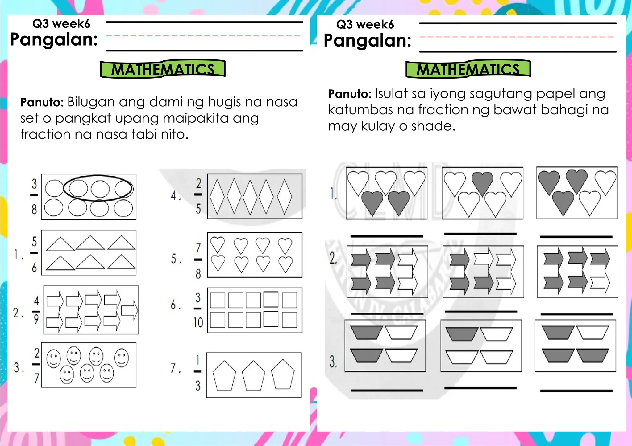 Q3-WORKSHEETS-week1-8 GRADE 1 BILOG BILOG ELEM | PPTX