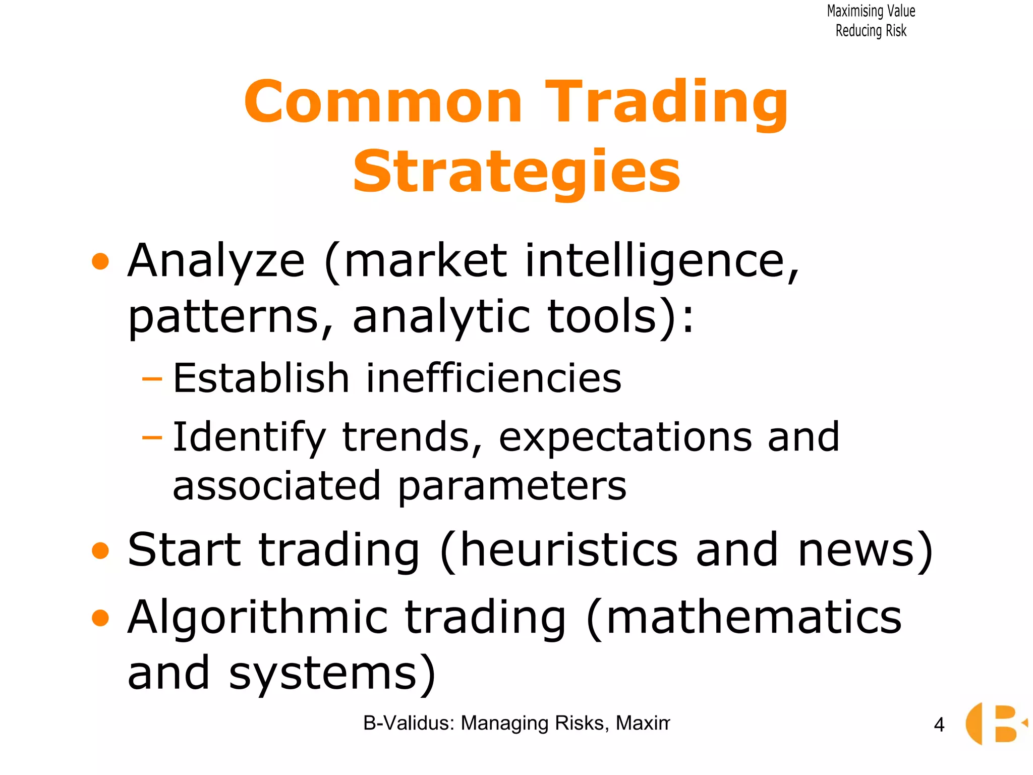 B-Validus Presentation | PPT