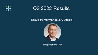 Q3 2022 Investor Conference Call Presentation | PDF