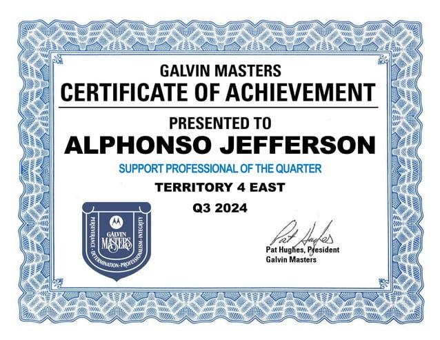 Galvin Masters - Alphonso Jefferson Jr. | PDF