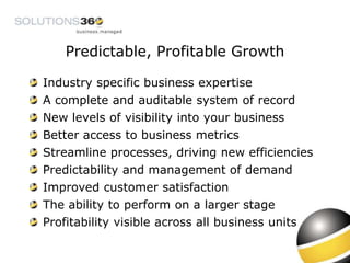 Q360 Overview and Screenshots | PPSX