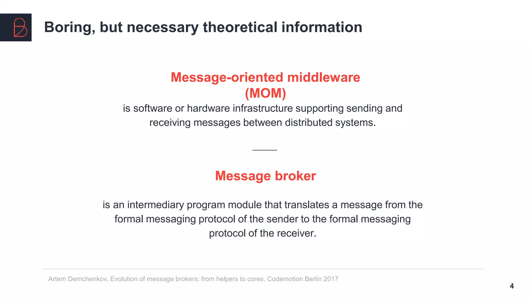 Evolution of message brokers: from helpers to cores | PPT
