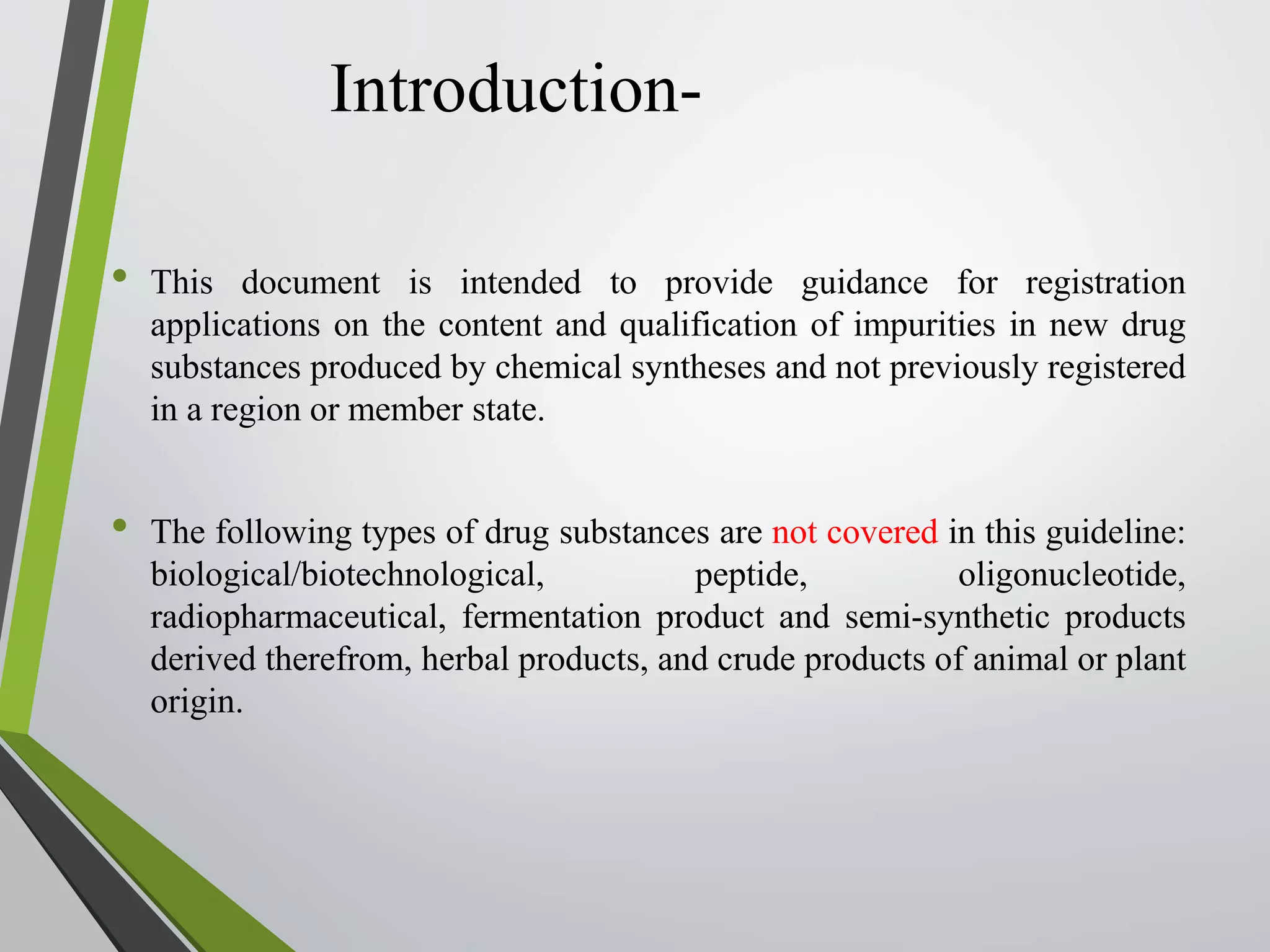 Q3A(R2) IMPURITIES IN NEW DRUG SUBSTANCES | PPTX
