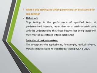 Q3A(R2) IMPURITIES IN NEW DRUG SUBSTANCES | PPTX