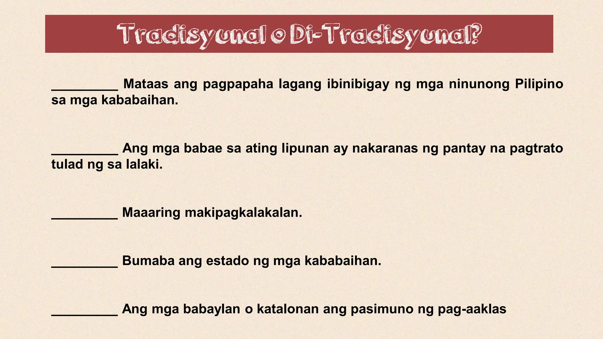 Q3 AP5 - Tradisyunal at Di-tradisyunal.pdf