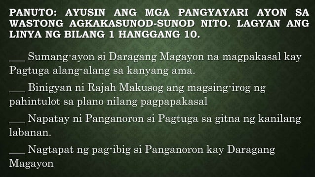 Q3 ARALIN 3 Hudyat sa Pagkakasunod-sunod ng mga Pangyayari.pptx