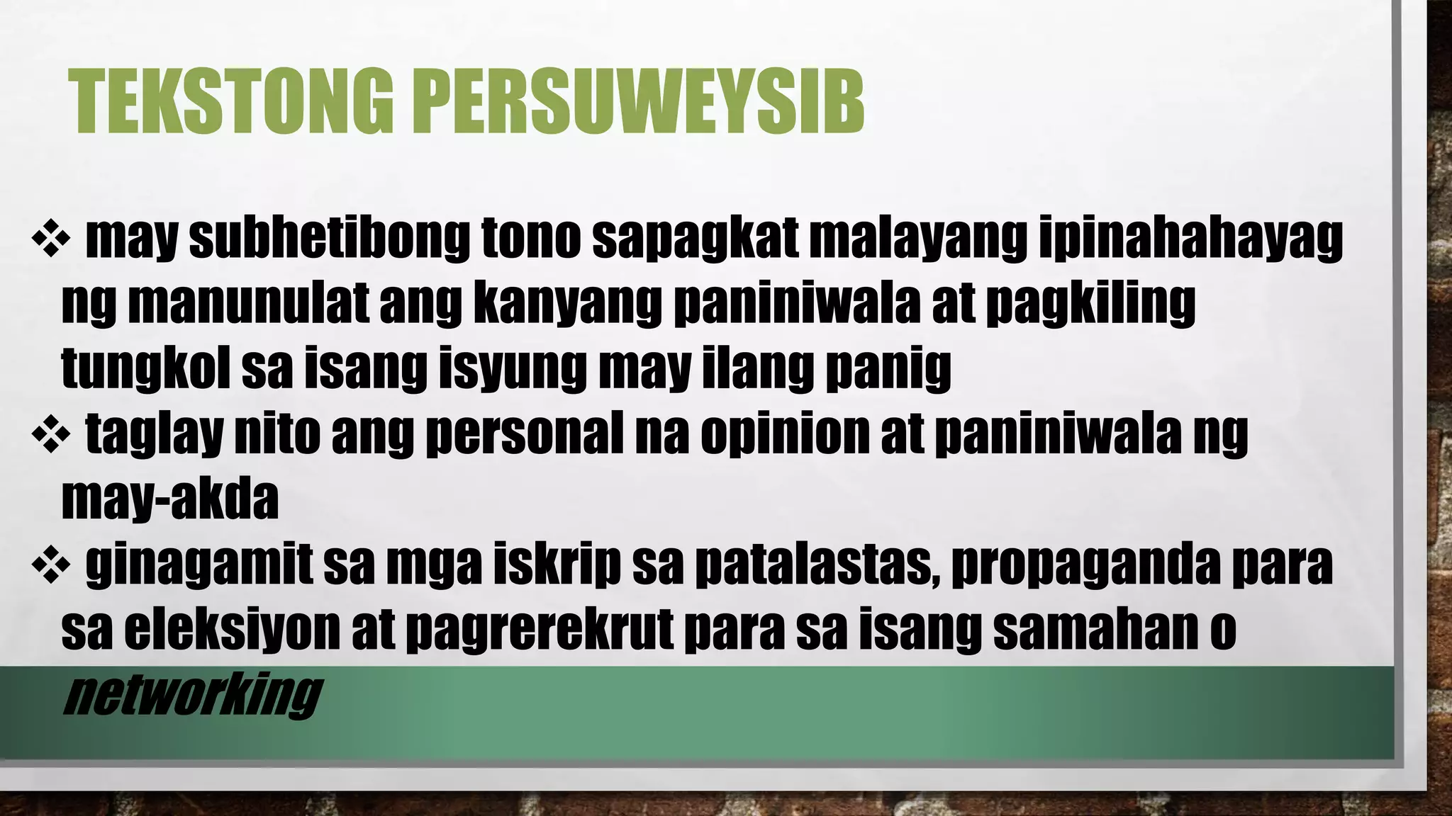 Q3 ARALIN 5 Tekstong persuweysib.pptx