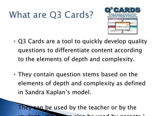 Q3 Cards Presentation | PPT