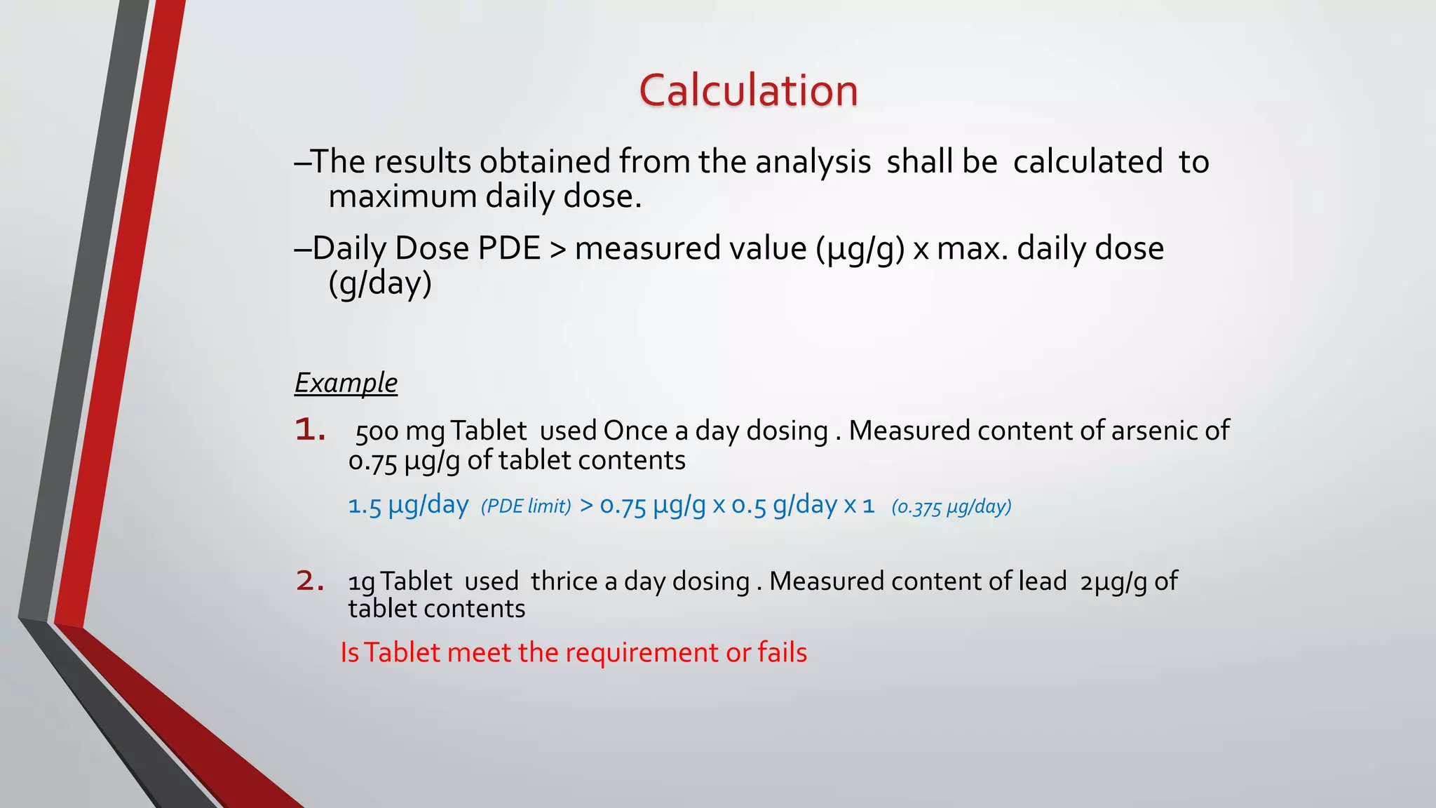 Q3D Guideline For Elemental Impurities | PPTX