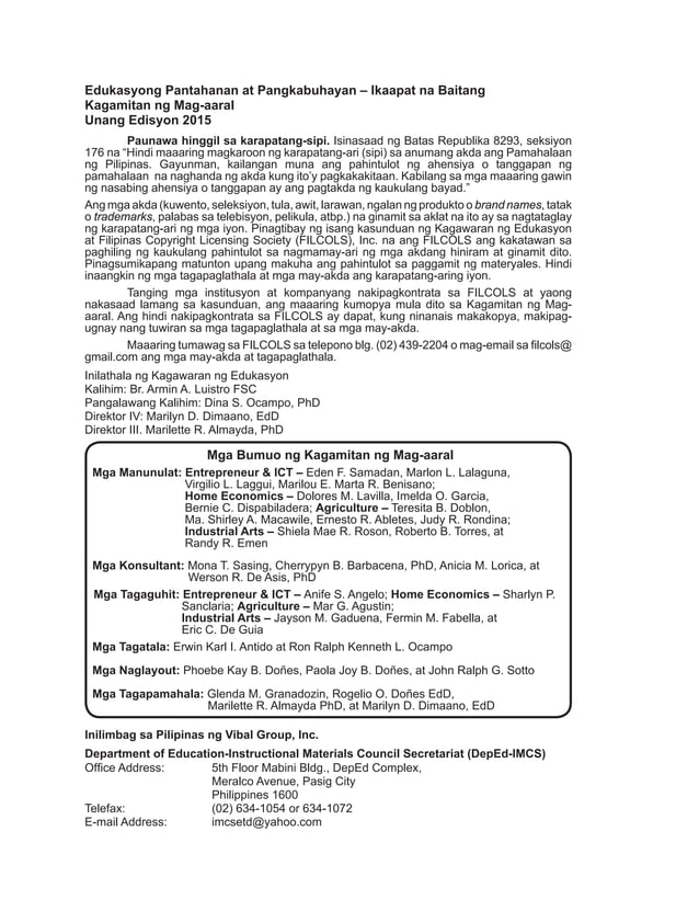 Q3 epp agri v2 | PDF