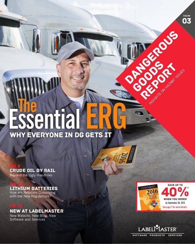 Labelmaster's Dangerous Goods Report