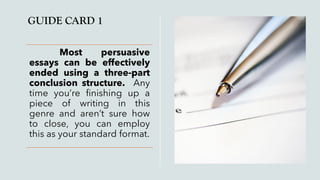 Q3 ESIM 4 on Writing a conclusion of a persuasive essay | PPT