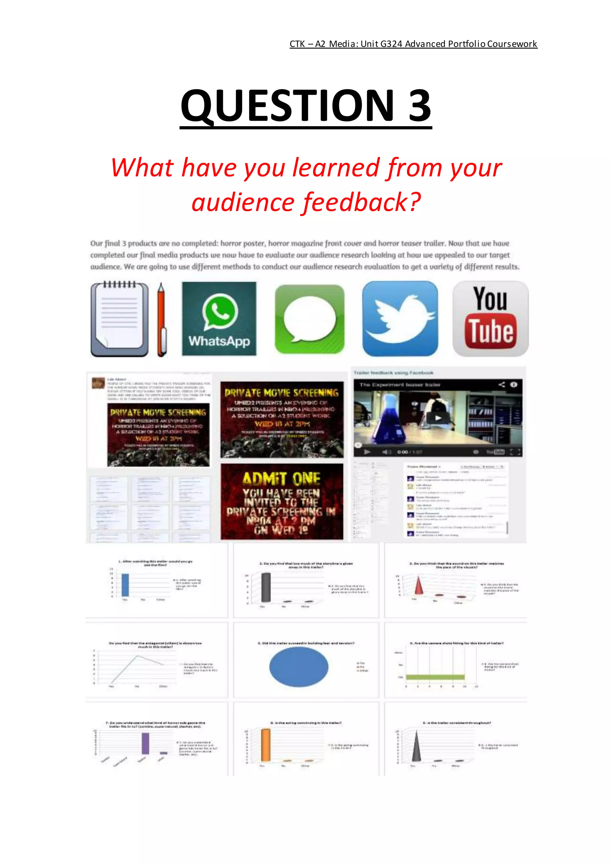 Q3 evaluation guidance | DOCX | Content Production | Hobbies & Interests