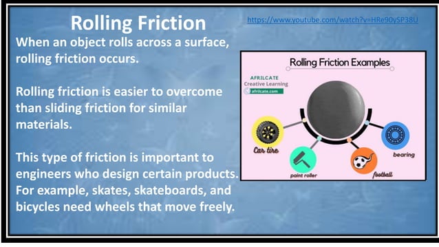 FRICTION and It's Kind | PPTX | Geology | Science