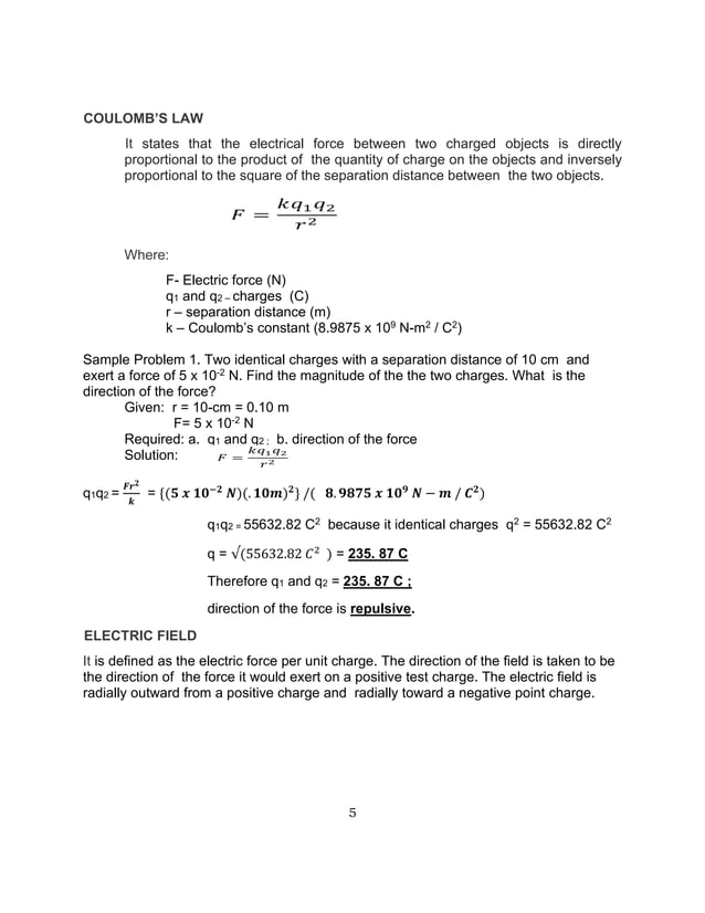Q3 G12 GENERAL PHYSICS 2 M1.pdf | Chemistry | Science