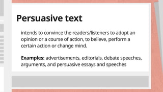 Quarter 3 Grade 8 - kinds of TEXT TYPES.pptx