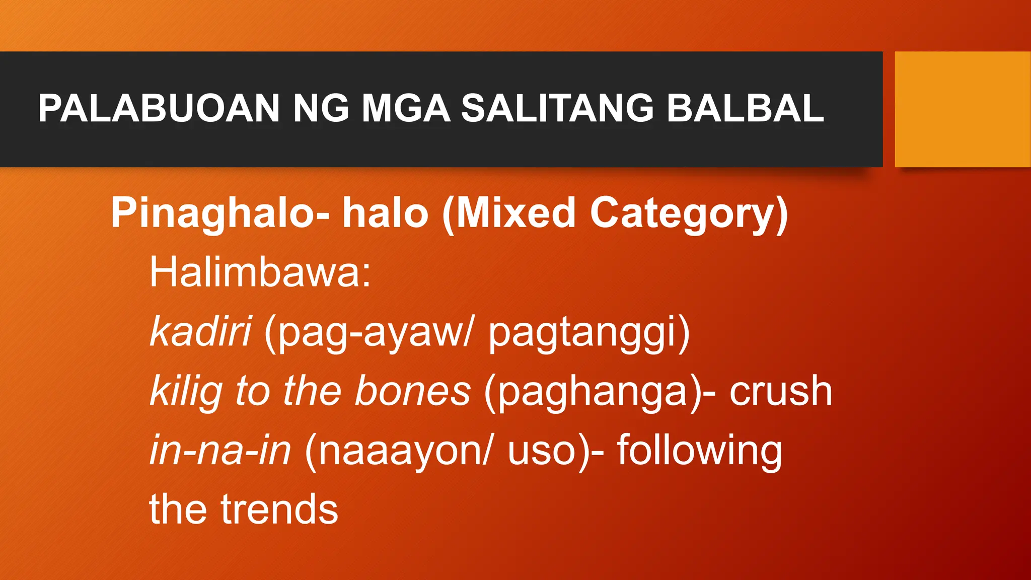 Q3 IMPORMAL NA KOMUNIKASYON FILIPINO 8 IKATLONG MARKAHAN | PPTX