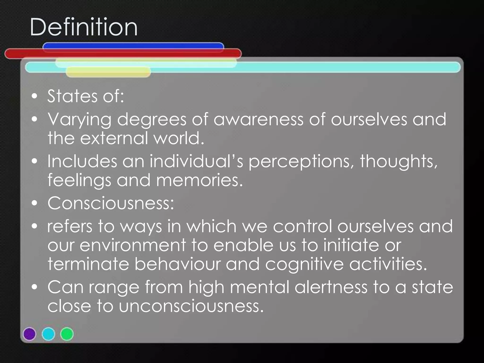 Q3L08 - States of consciousness | PPT