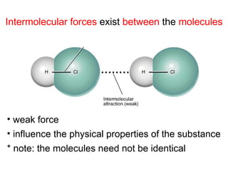 Intermolecular forces and intramolecular forces | PPT