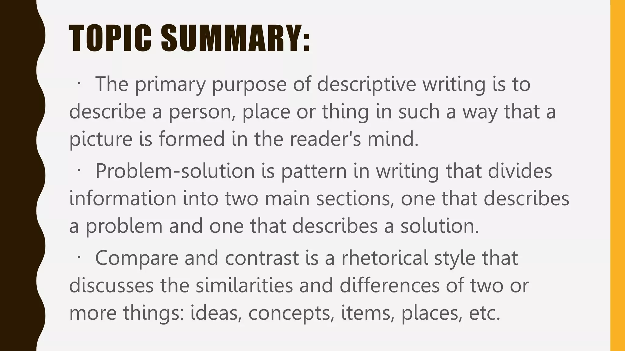 Patterns of Development In Writing Across Disciplines.pptx